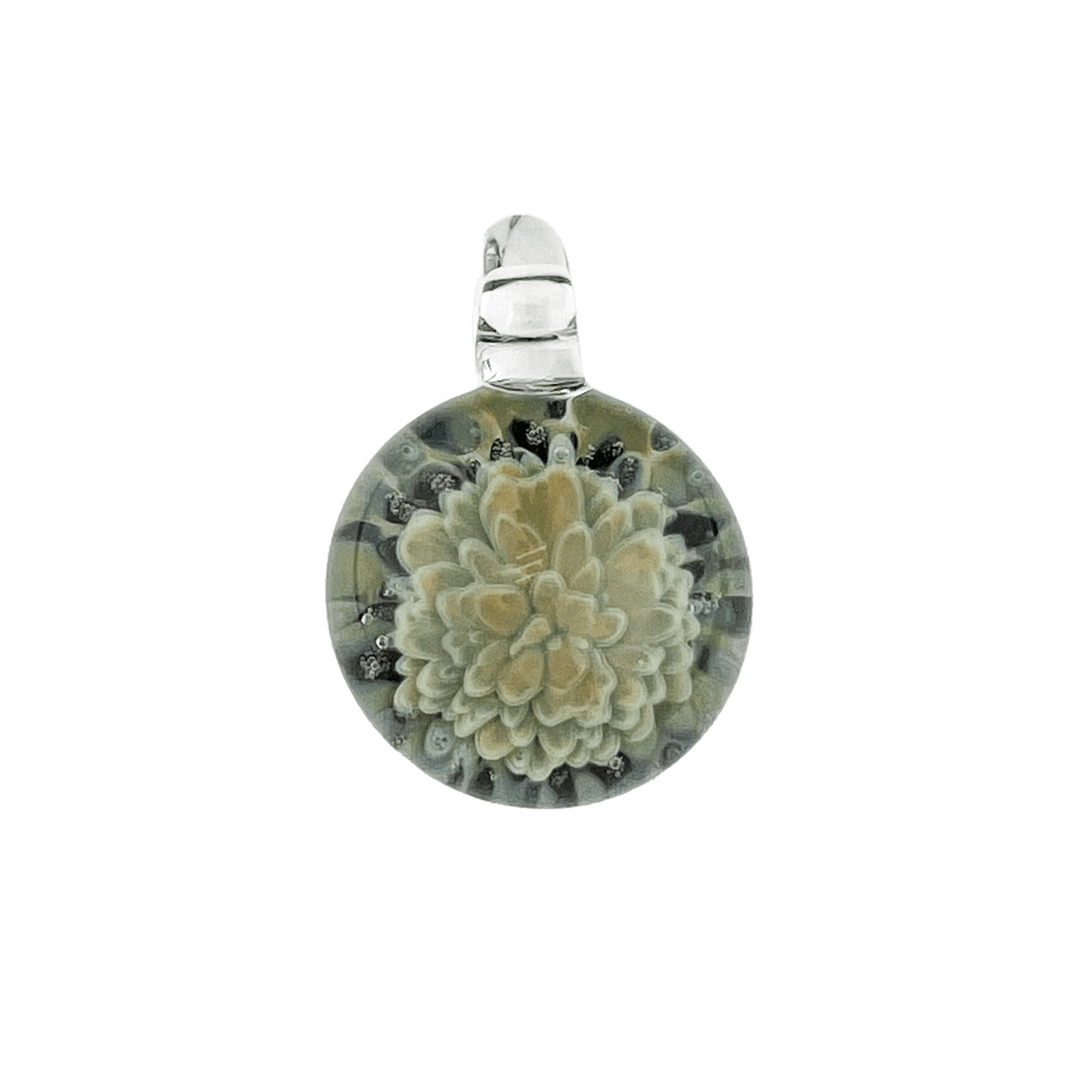 Arritt Glass - Frit Implosion Pendant – Groovy Glassware