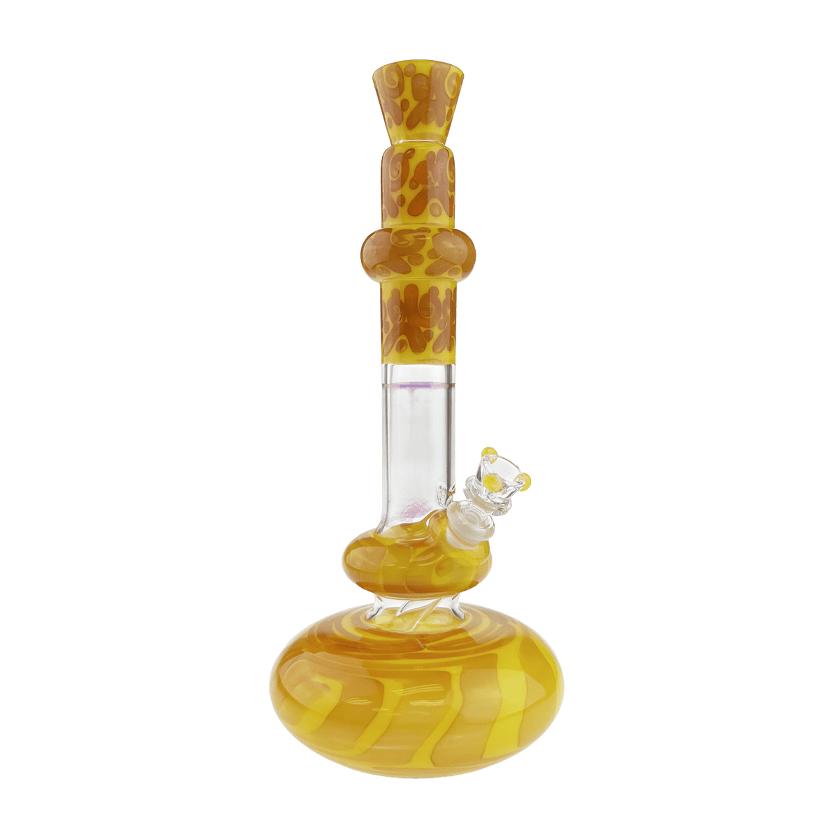 HVY - 12'' 38mm Fully Worked Genie Bottle Bong – Groovy Glassware