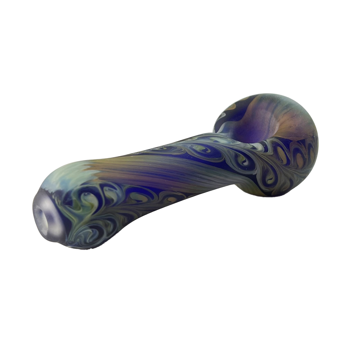Izlow - Half Paisley Sandblasted – Groovy Glassware