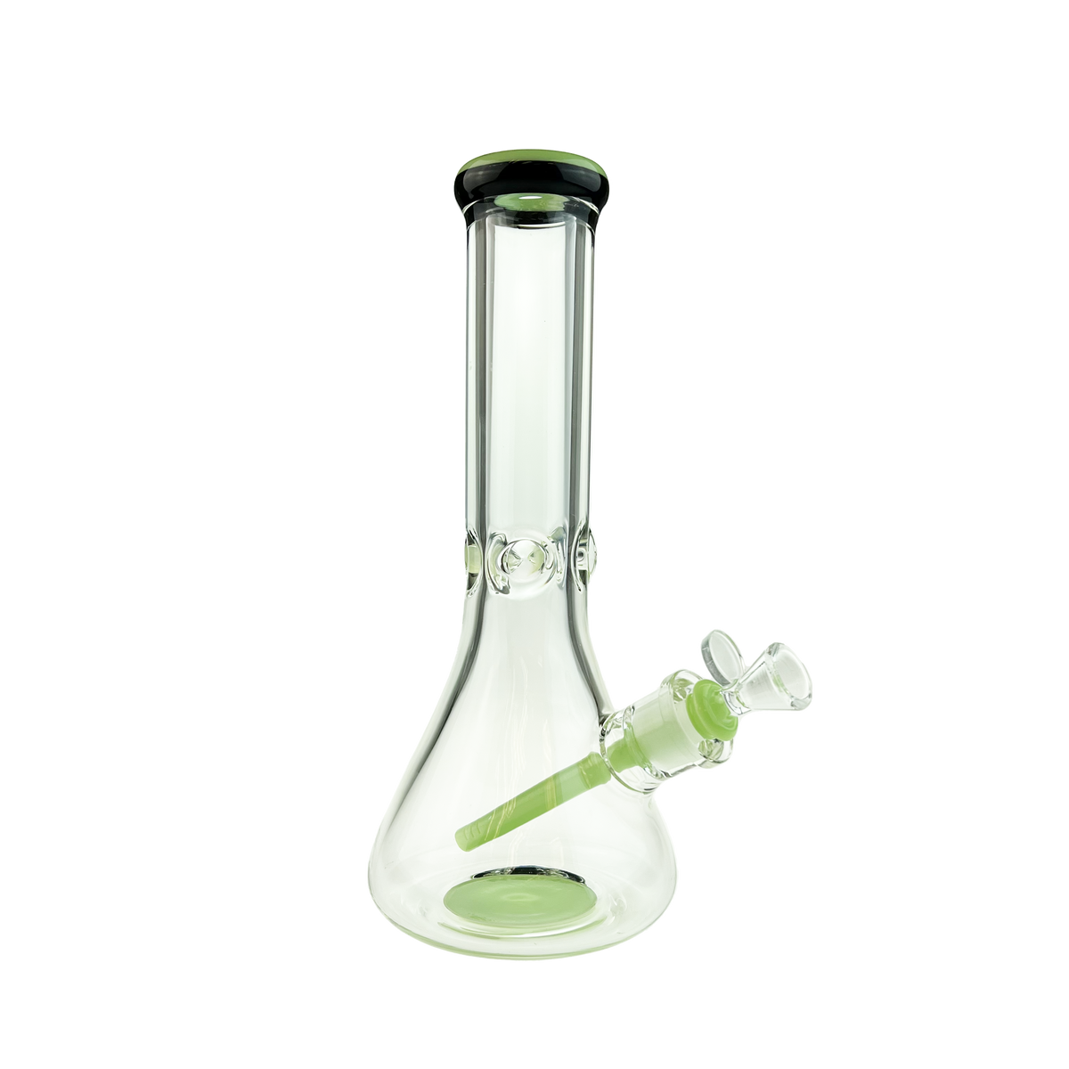 12" Phoenix Thick Beaker w/ Color Lip & Base – Groovy Glassware