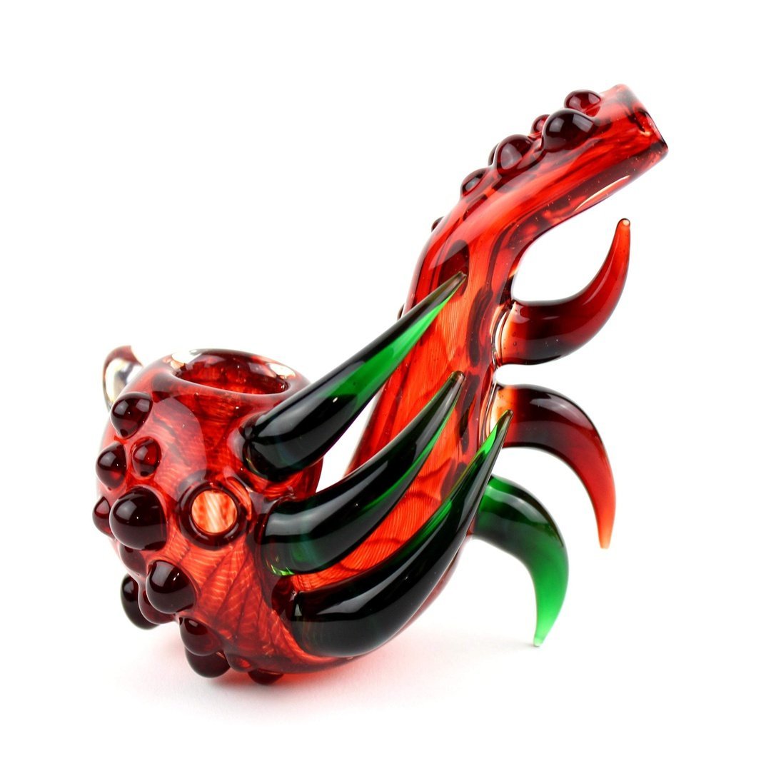 Red/Green Neblock – Groovy Glassware