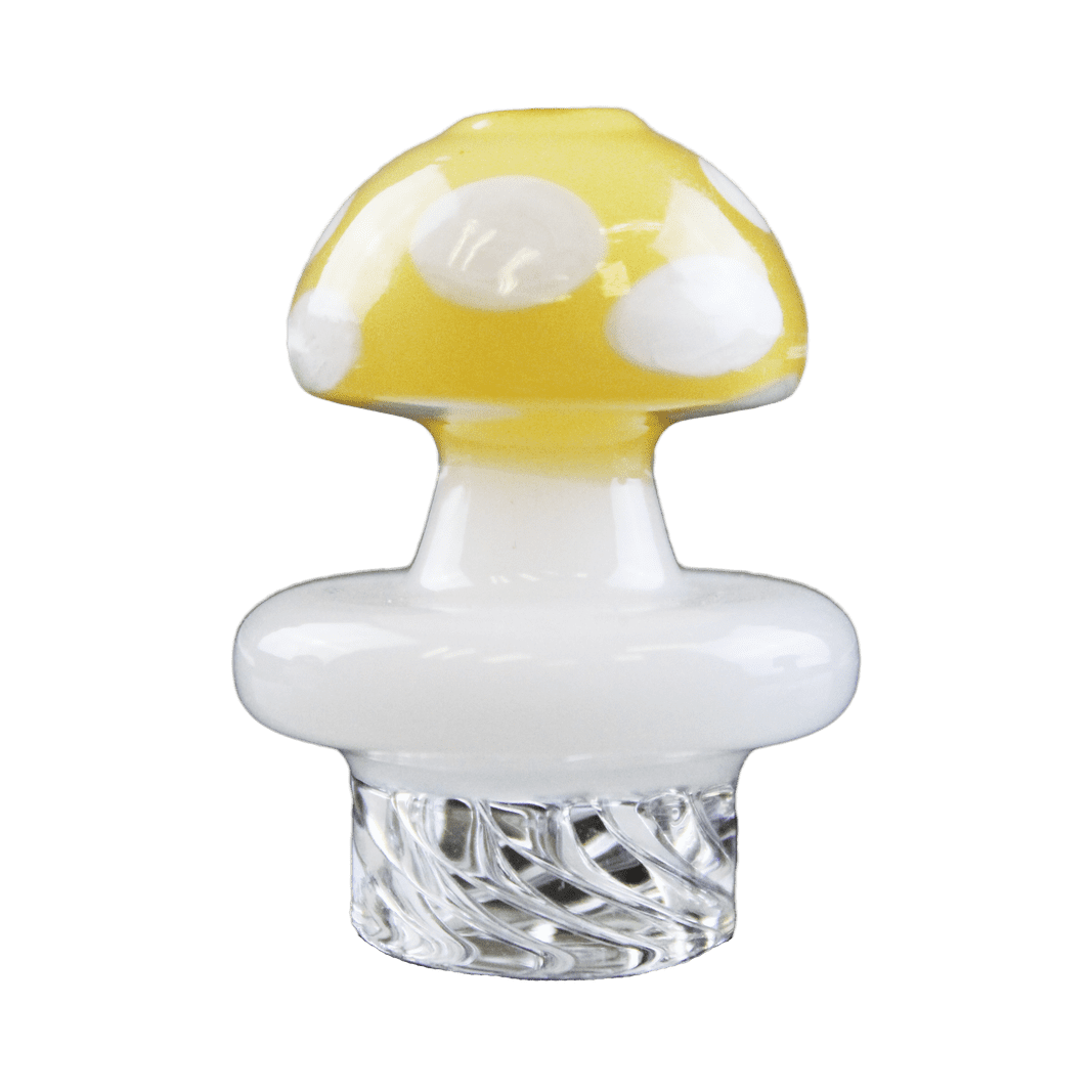 Mushroom Vortex Carb Cap – Groovy Glassware