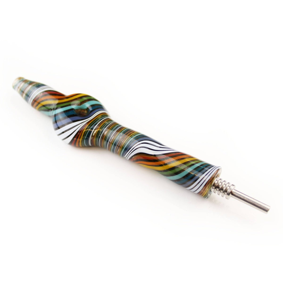 FL - Linework Donut Dab Straw 10mm – Groovy Glassware