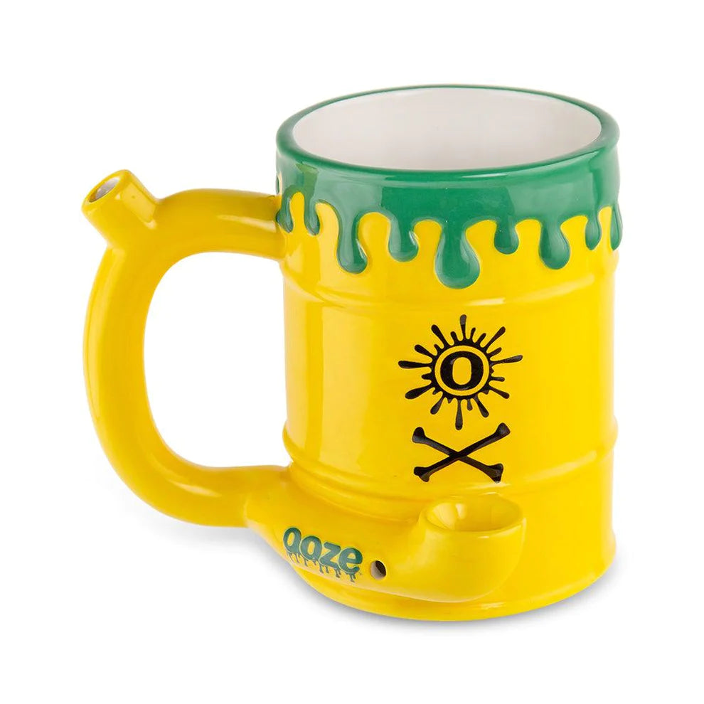 Ooze Ceramic Mug - Toxic Waste Barrel – Groovy Glassware